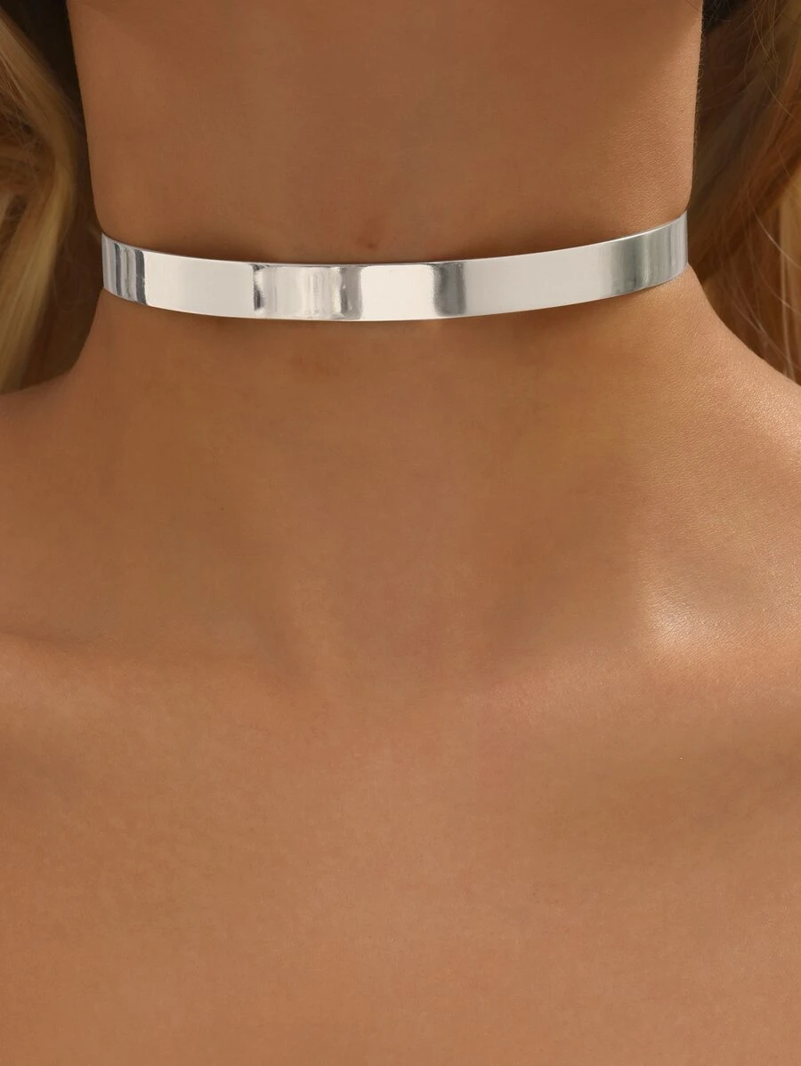 Minimalist Solid Choker | SHEIN USA