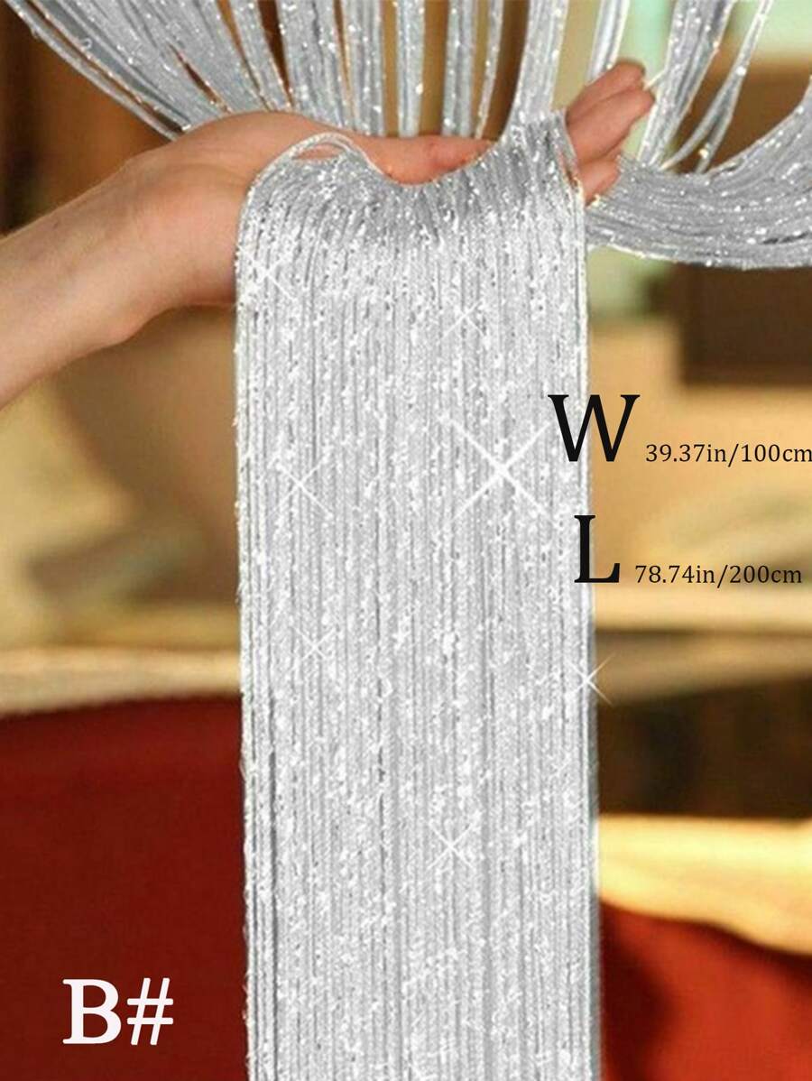 1pc Desirable Life Decorative Door String Curtains Wall Panel Tassels ...