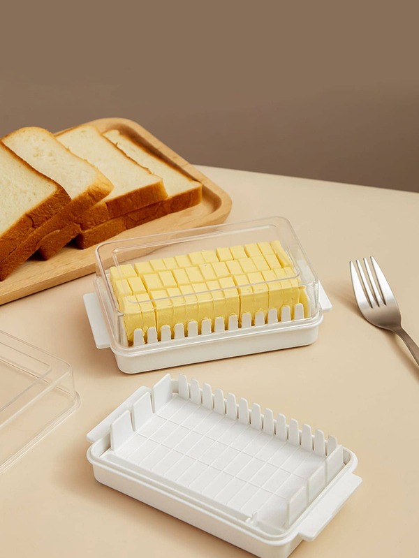 1pc Butter Preservation Box, Food Preserving Container Box, Dividable ...