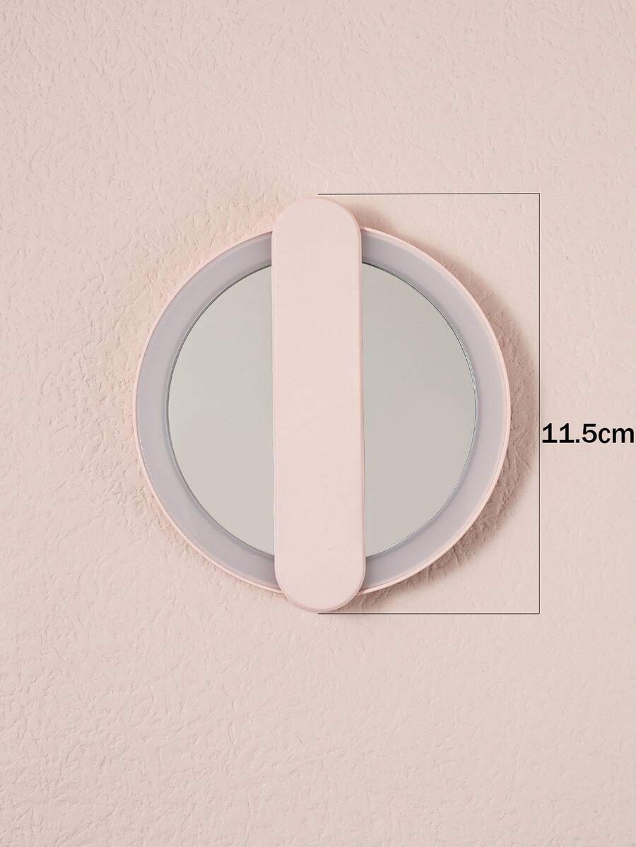 BASIC LIVING 1pc LED Portable Mirror With Battery | SHEIN USA