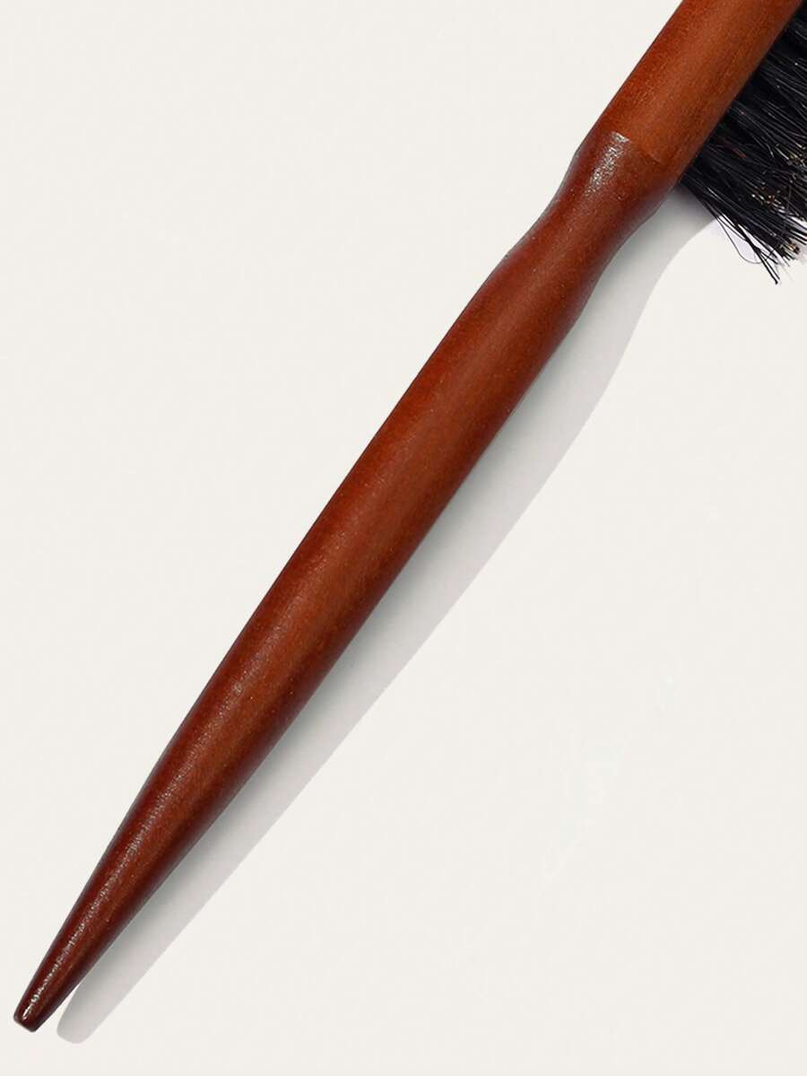 1pc Wood Teasing Brush, Teasing Comb With Rat Tail Pick For Hair ...