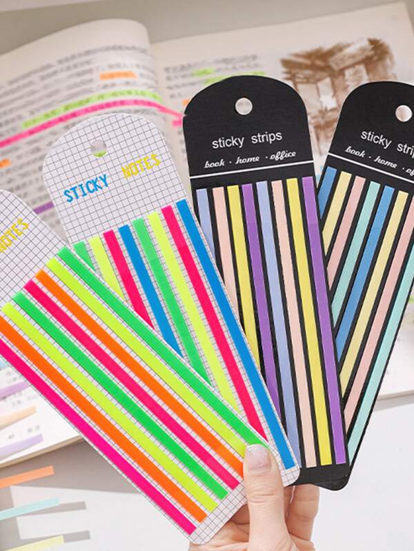 160pcs Mixed Color Index Sticky Note | SHEIN USA