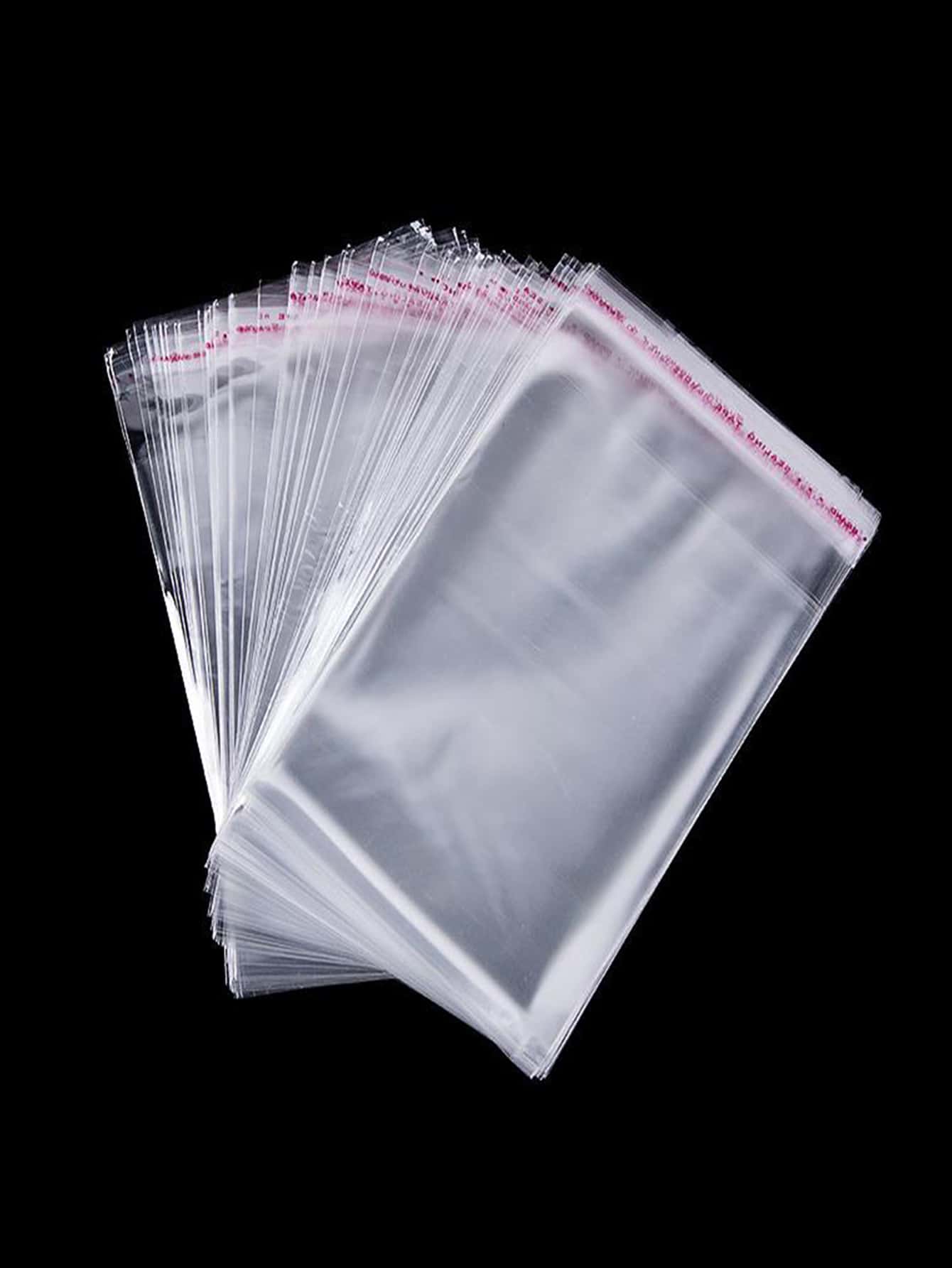 100pcs Clear Plastic Packaging Bag | SHEIN South Africa