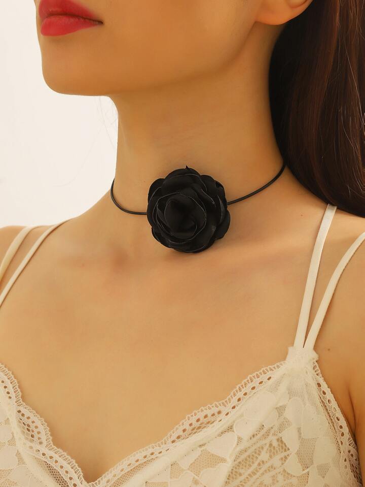 Blumen Dekor Choker Valentinstag aktuelle Trends gunstig kaufen SHEIN Deutschland