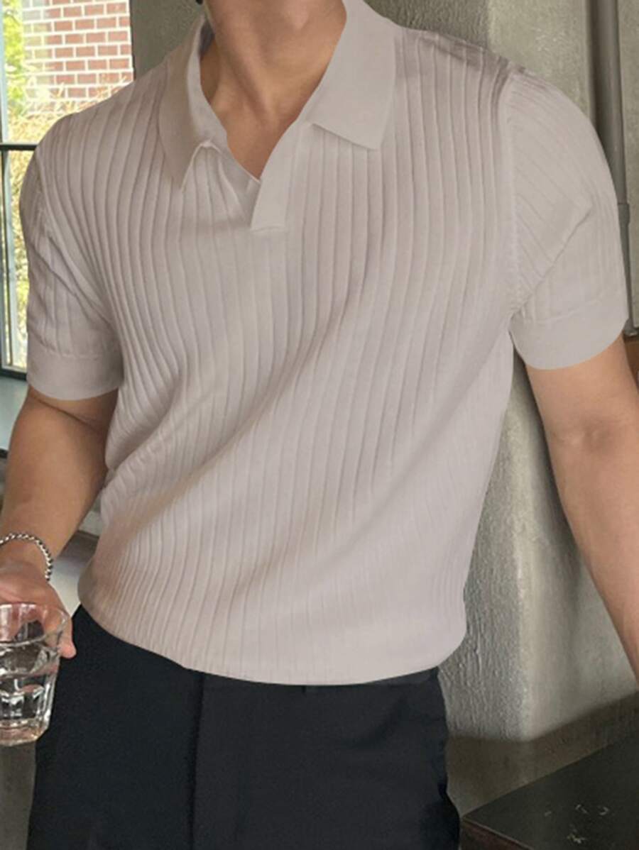 DAZY Men Ribbed Knit Top | SHEIN USA