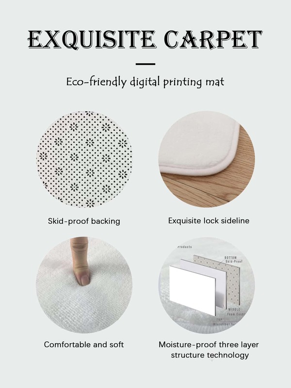 1pc Spice Print Kitchen Rug | SHEIN USA