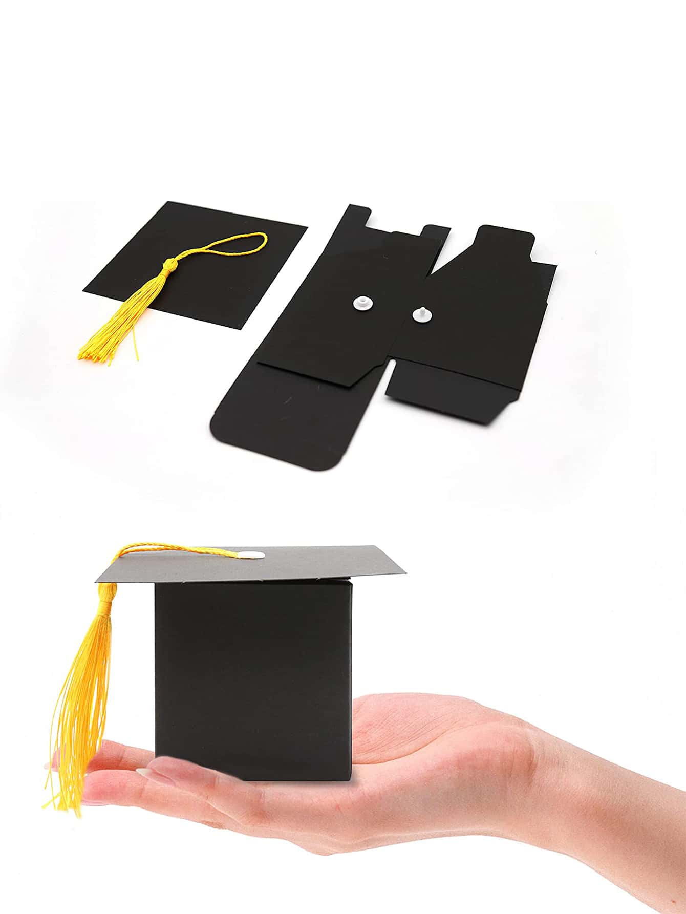 20pcs 2024 Graduation Cap Gift Box Party Favor Graduation Box | SHEIN USA