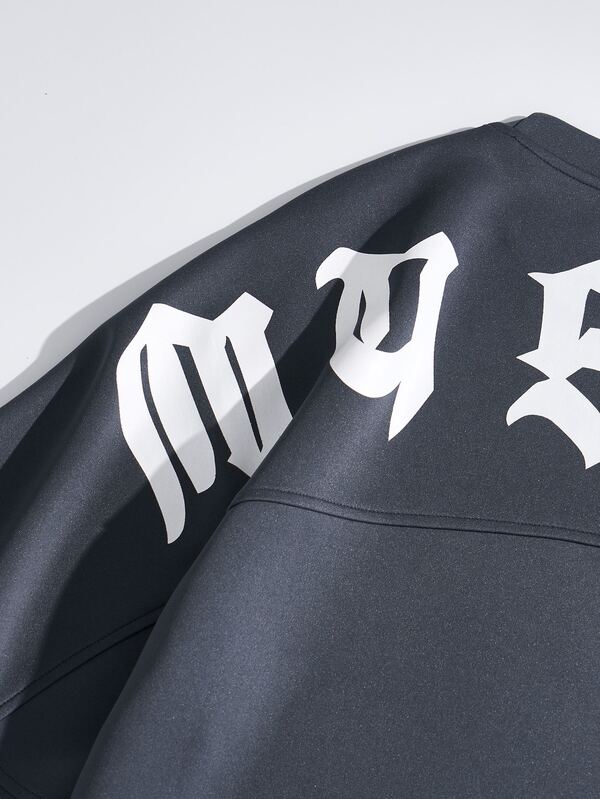 Manfinity EMRG Men Letter Graphic Tee | SHEIN USA