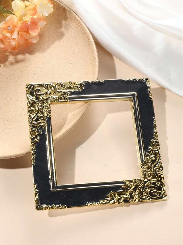 1pc Baroque Detail Photo Frame | SHEIN USA