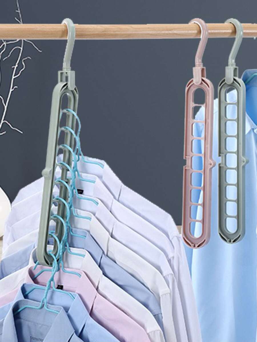 1pc Plastic Drying Rack, Creative Multifunctional Clothes Drying Rack ...