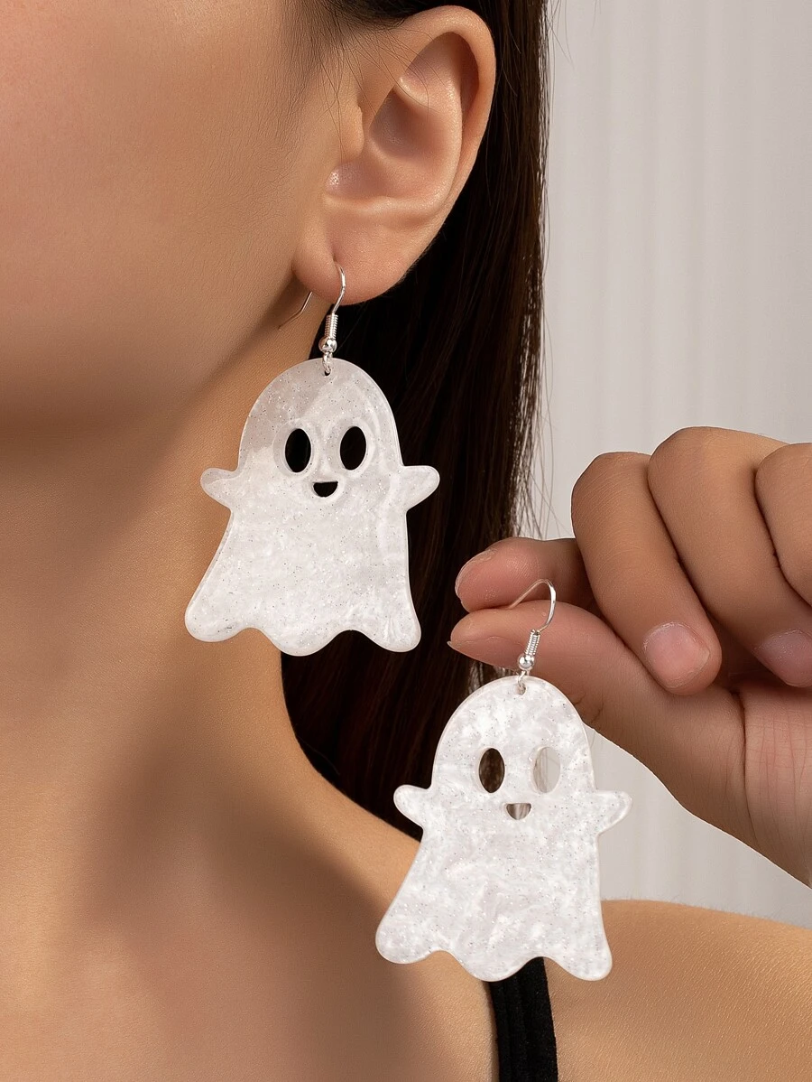 1pc Fashion Ghost Drop Earrings For Women For Daily Decoration | SHEIN USA