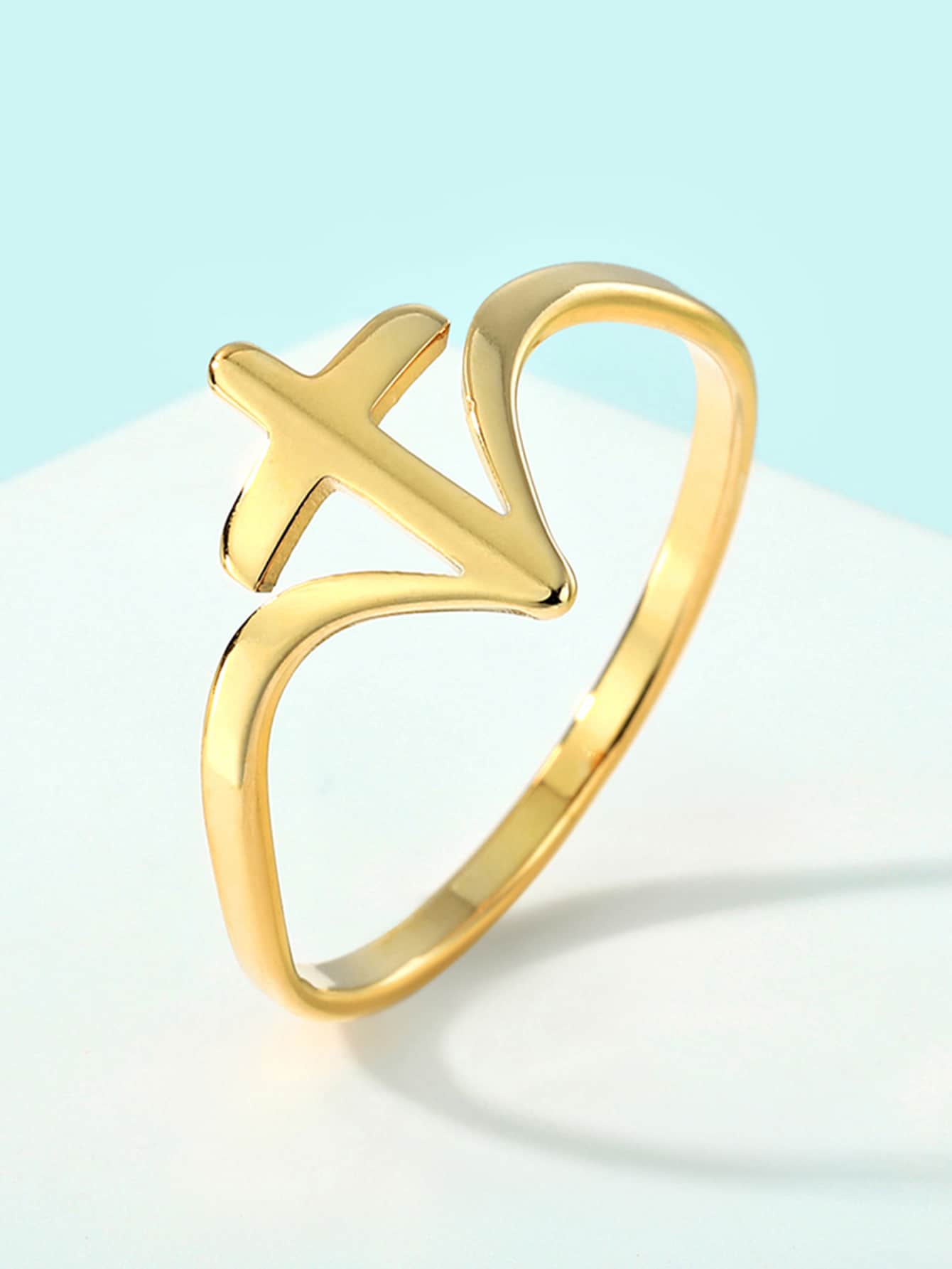 Fashion Cross Design Ring | SHEIN USA