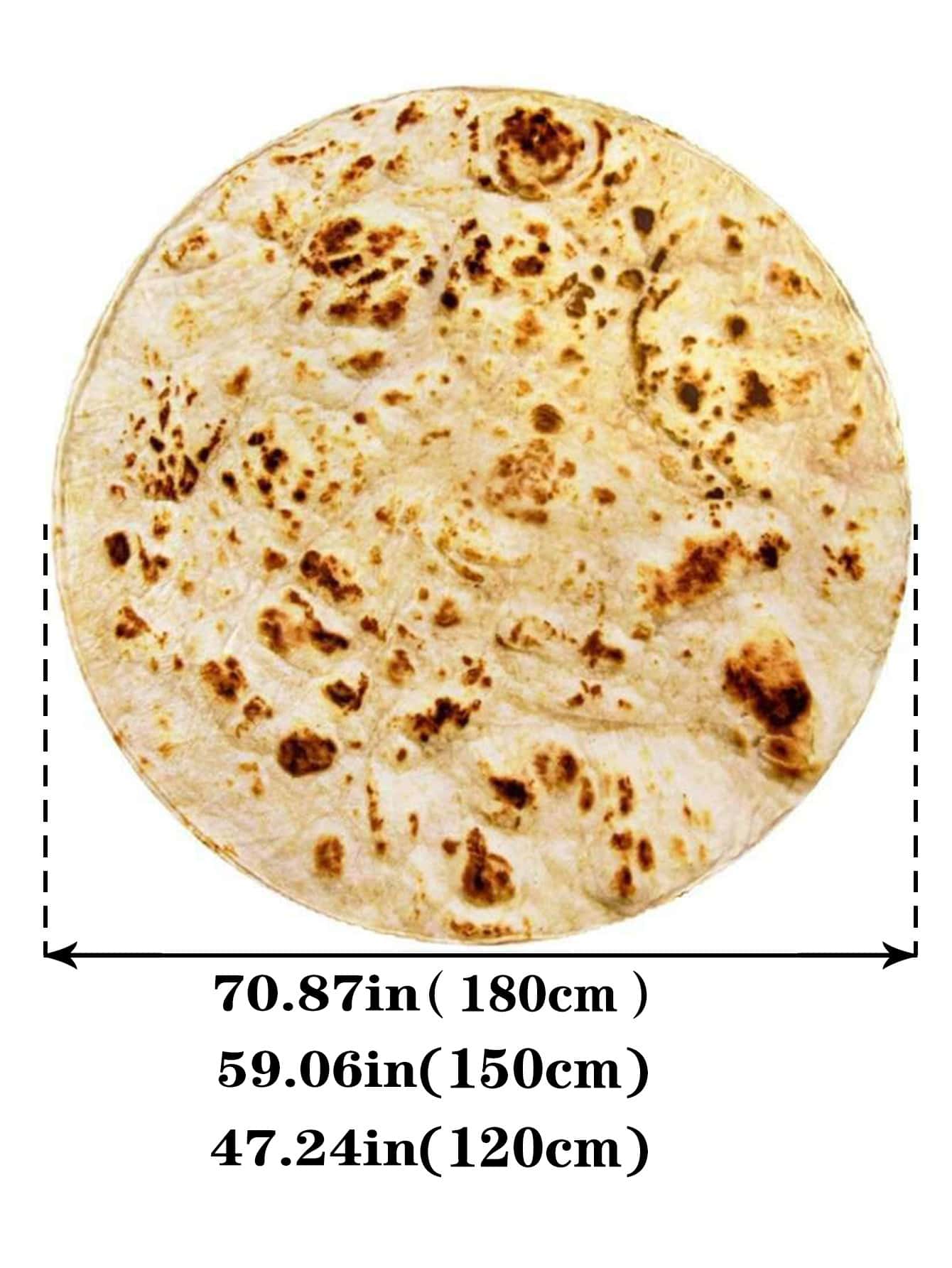 Tortilla Pattern Blanket | SHEIN USA