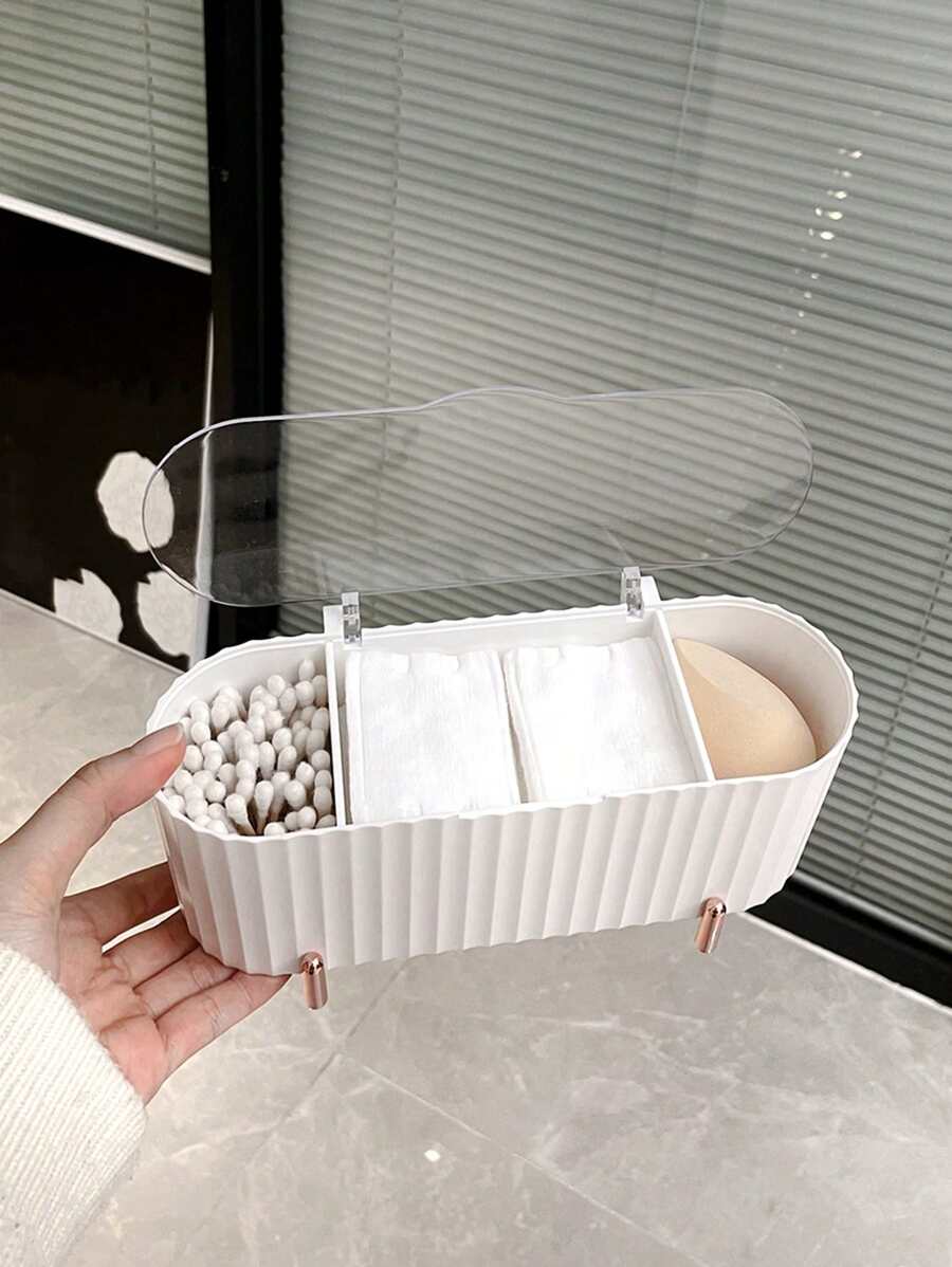 1pc Clear Makeup Storage Box | SHEIN USA