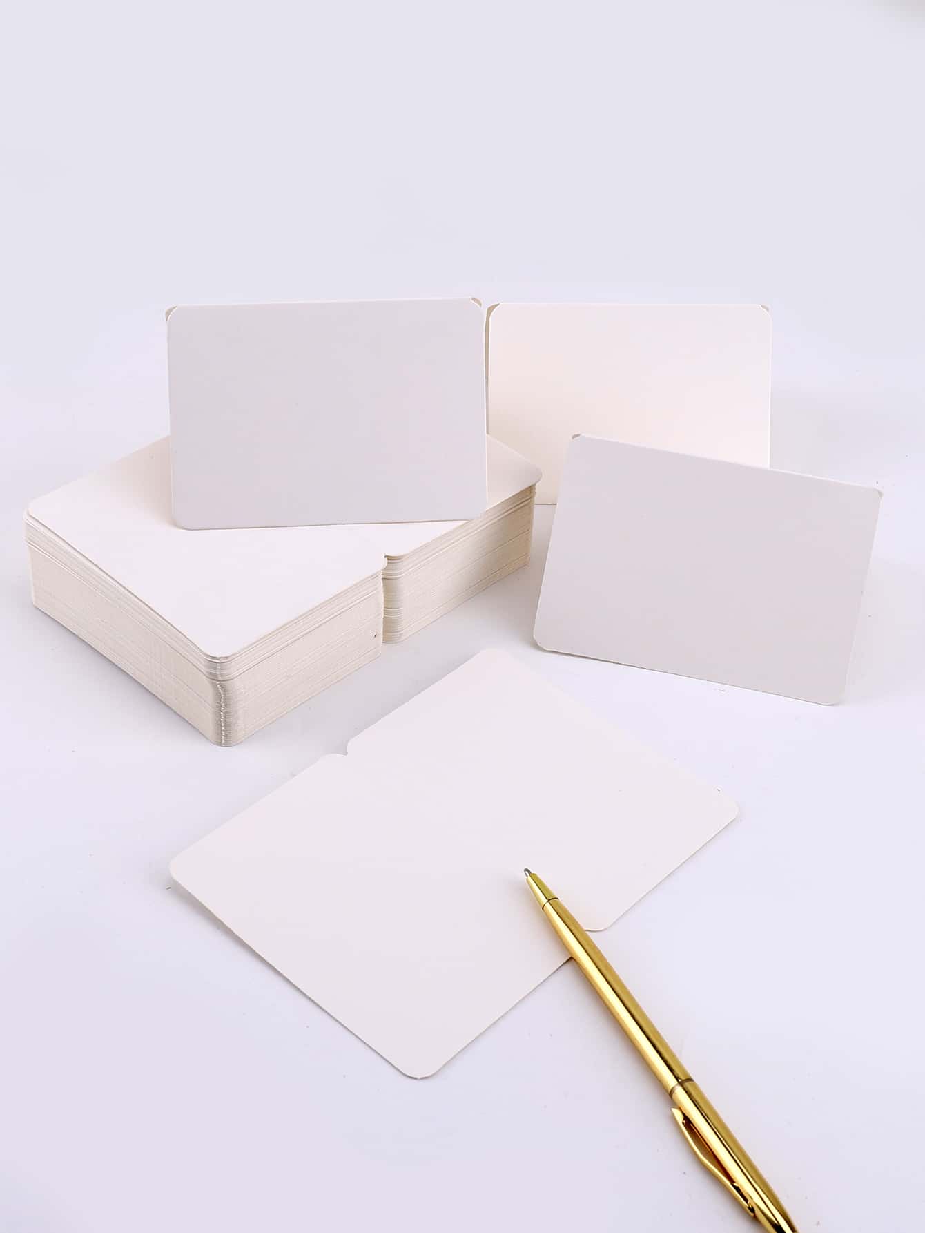 10pcs Greeting Card Diy Blank Folded Small Cards, Hand Drawn Handmade ...