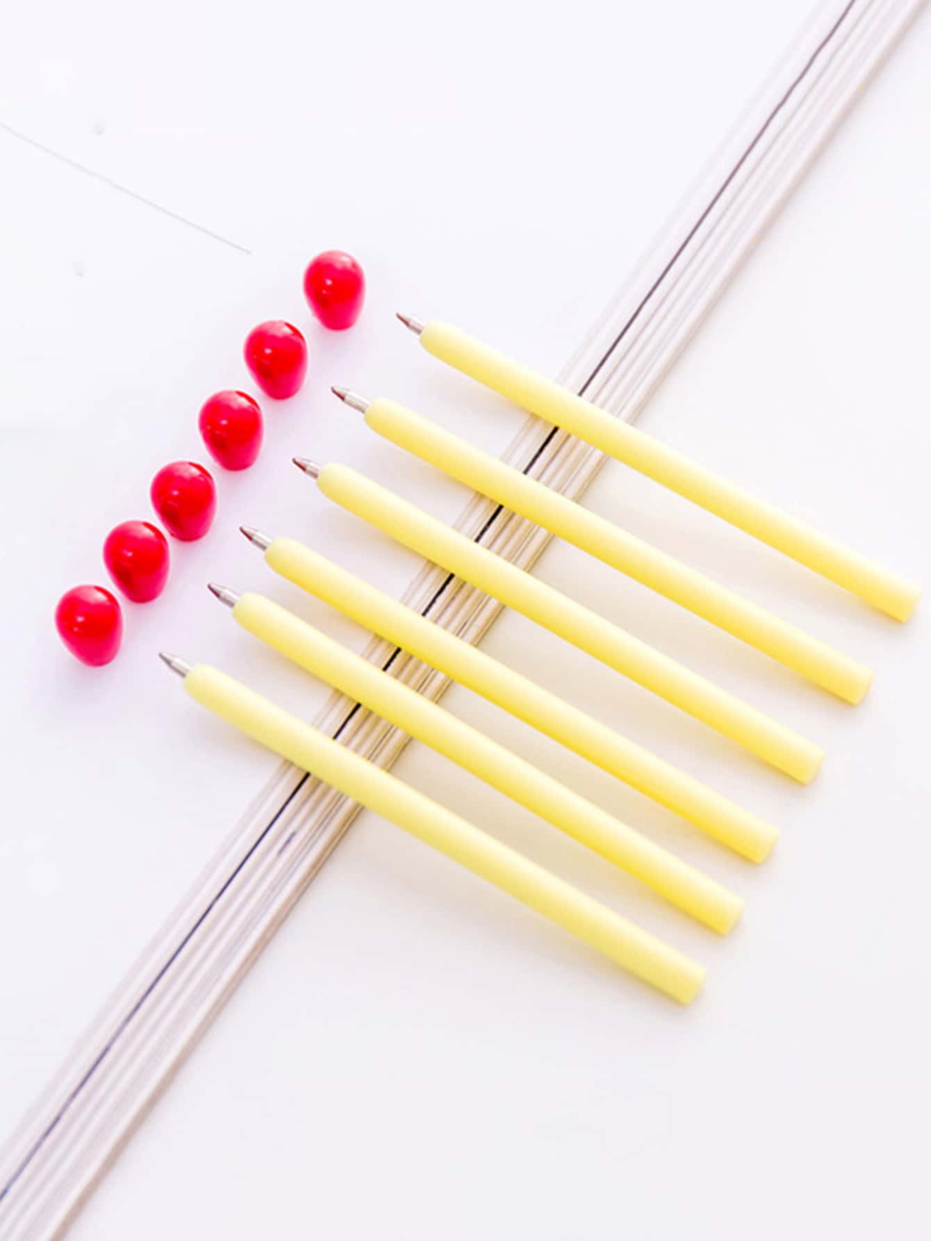 20pcs/box Creative Cute Match Ballpoint Pen Simulation Match Mini ...