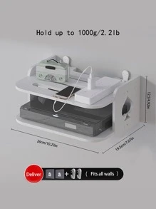 1pc Punch-free Router Shelf | SHEIN USA