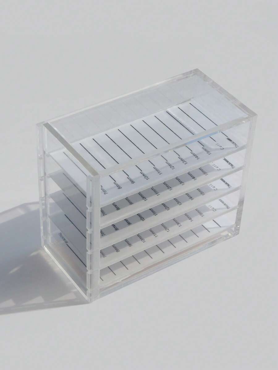 1pc White 5 Layers Eye Lash Lift Organizer Eyelash Extension ...