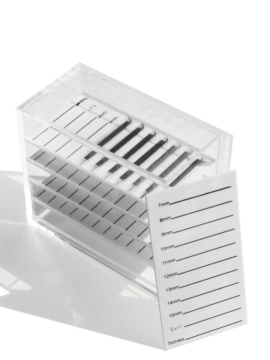 1pc White 5 Layers Eye Lash Lift Organizer Eyelash Extension ...