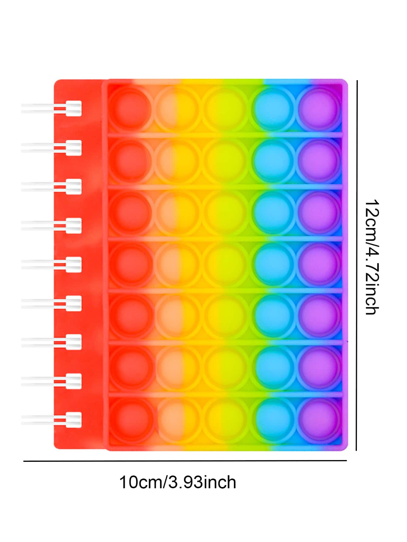 1pc Pop Fidget Toy Random Spiral Notebook | SHEIN USA