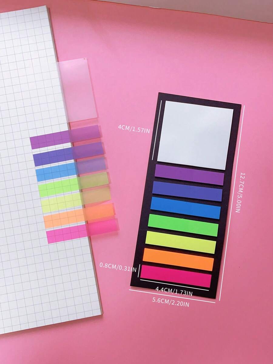 1pc Mixed Color Index Sticky Note | SHEIN USA