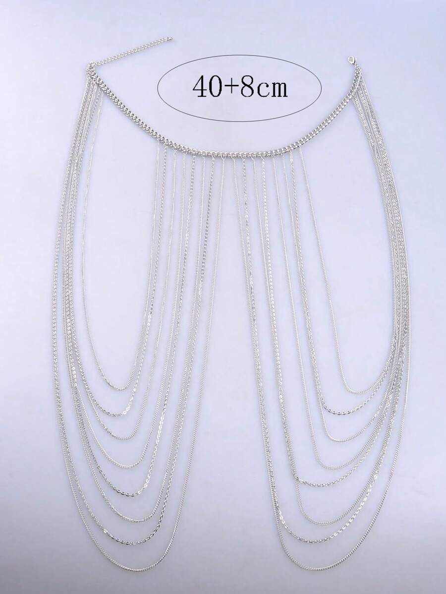 Minimalist Layered Body Chain | SHEIN USA