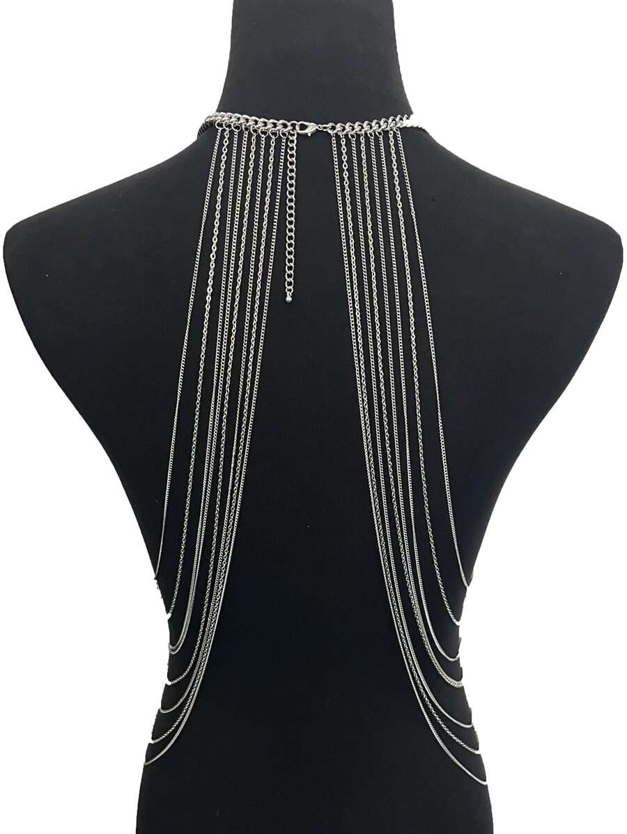 Minimalist Layered Body Chain | SHEIN USA