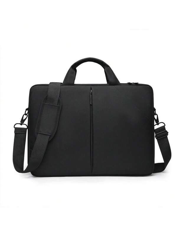 Minimalist Laptop Bag Double Handle Black Design Computer Bags For ...
