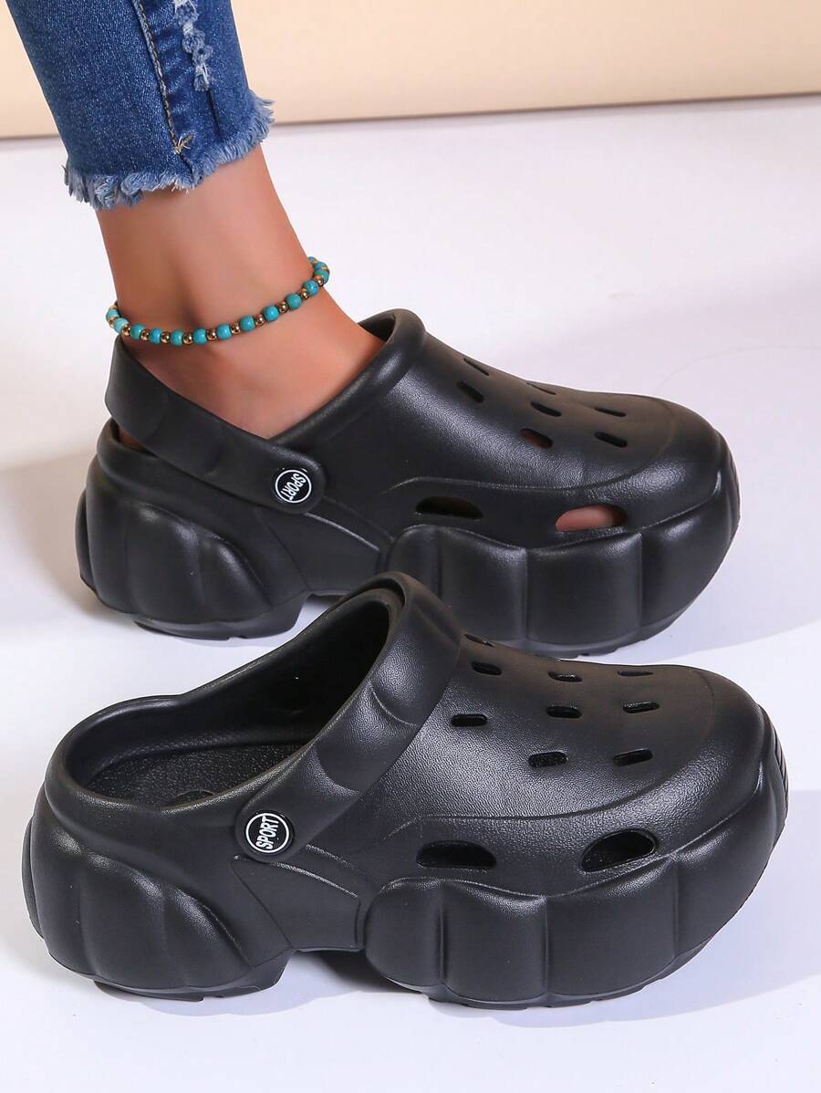 Women Hollow Out Clogs, Sporty Outdoor EVA Vented Clogs | SHEIN USA
