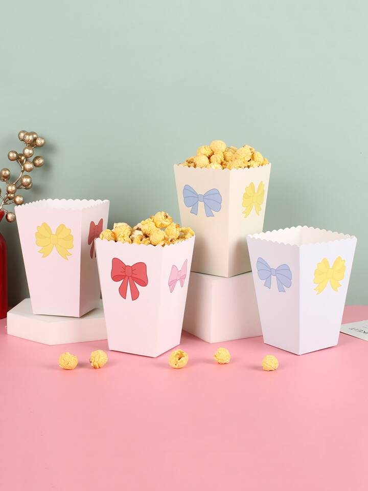 Pink Popcorn Boxes