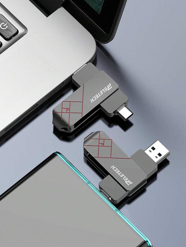Reletech Z10 2in1 TYPE-C&USB3.1 USB Flash Drive 32GB 64GB 128GB High Speed for Computer Cell ...