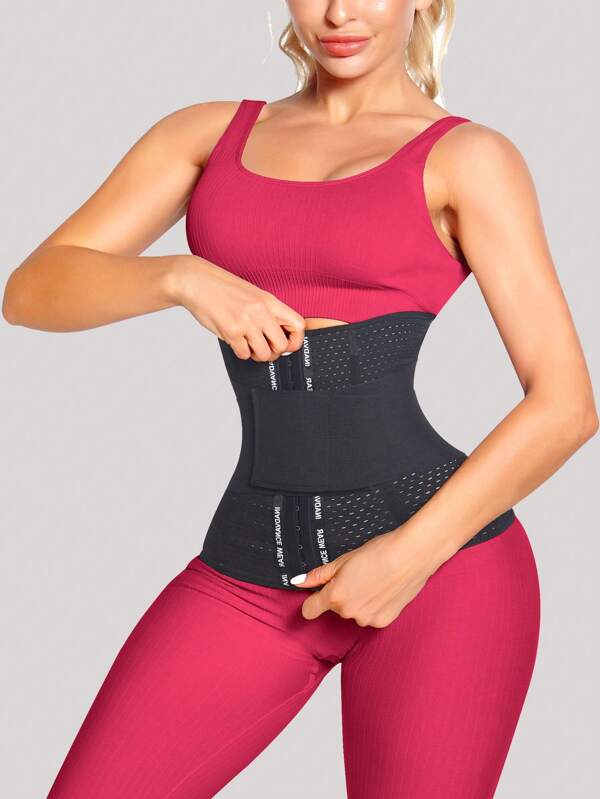 Solid Waist Trainer Corset | SHEIN USA