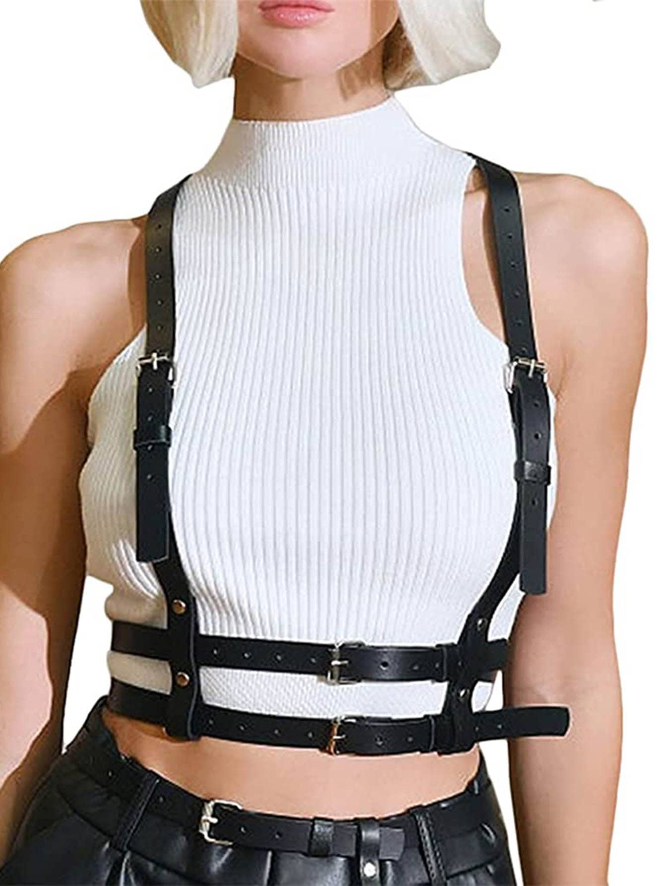 Ring Linked Harness Belt | SHEIN USA
