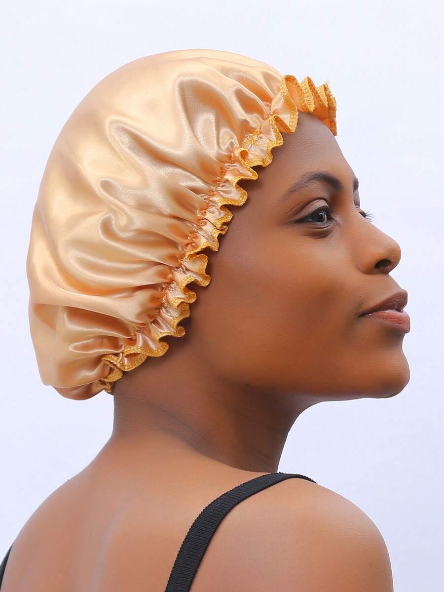 1pc Women Solid Casual Hair Bonnet For Daily Life | SHEIN UK