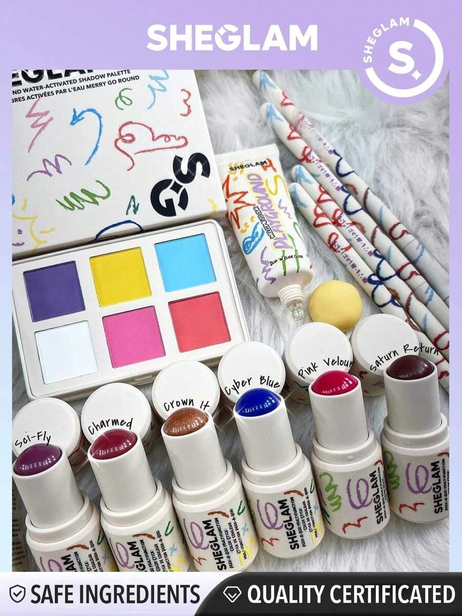 SHEGLAM Welcome To Our Playground Collection Set | SHEIN USA