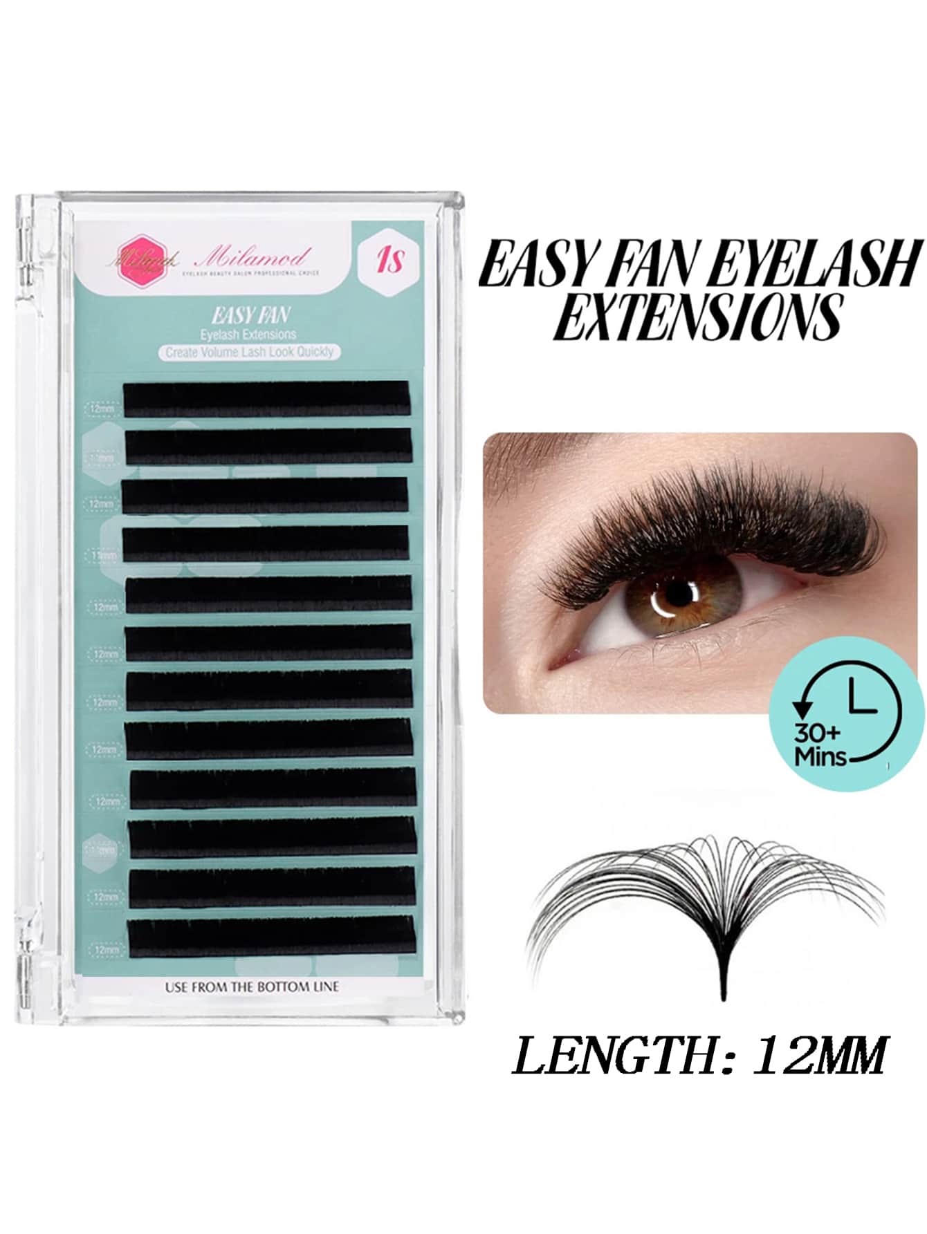Single Row Eyelashes