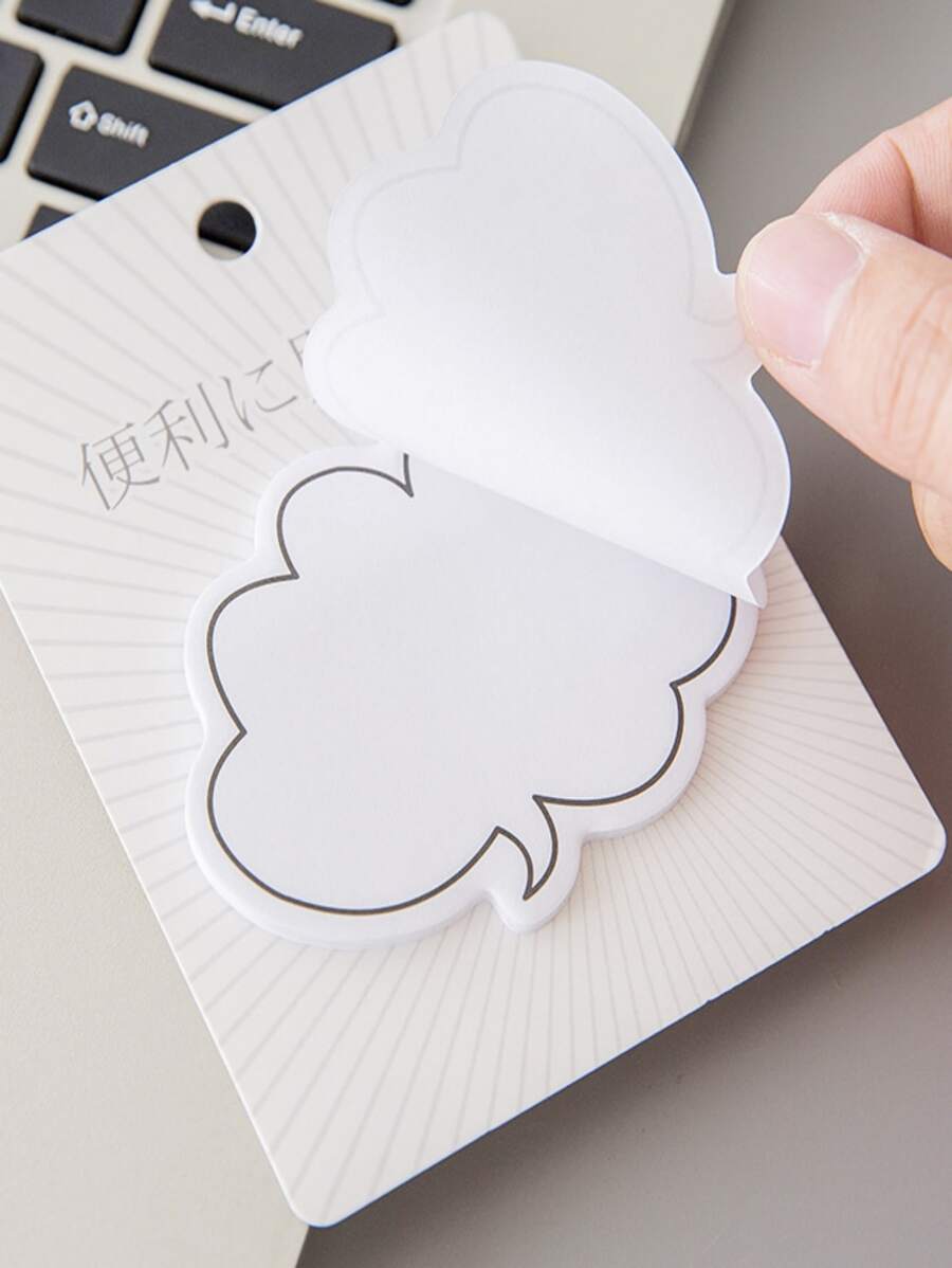 4pcs Mixed Pattern Sticky Note Back To School | SHEIN USA