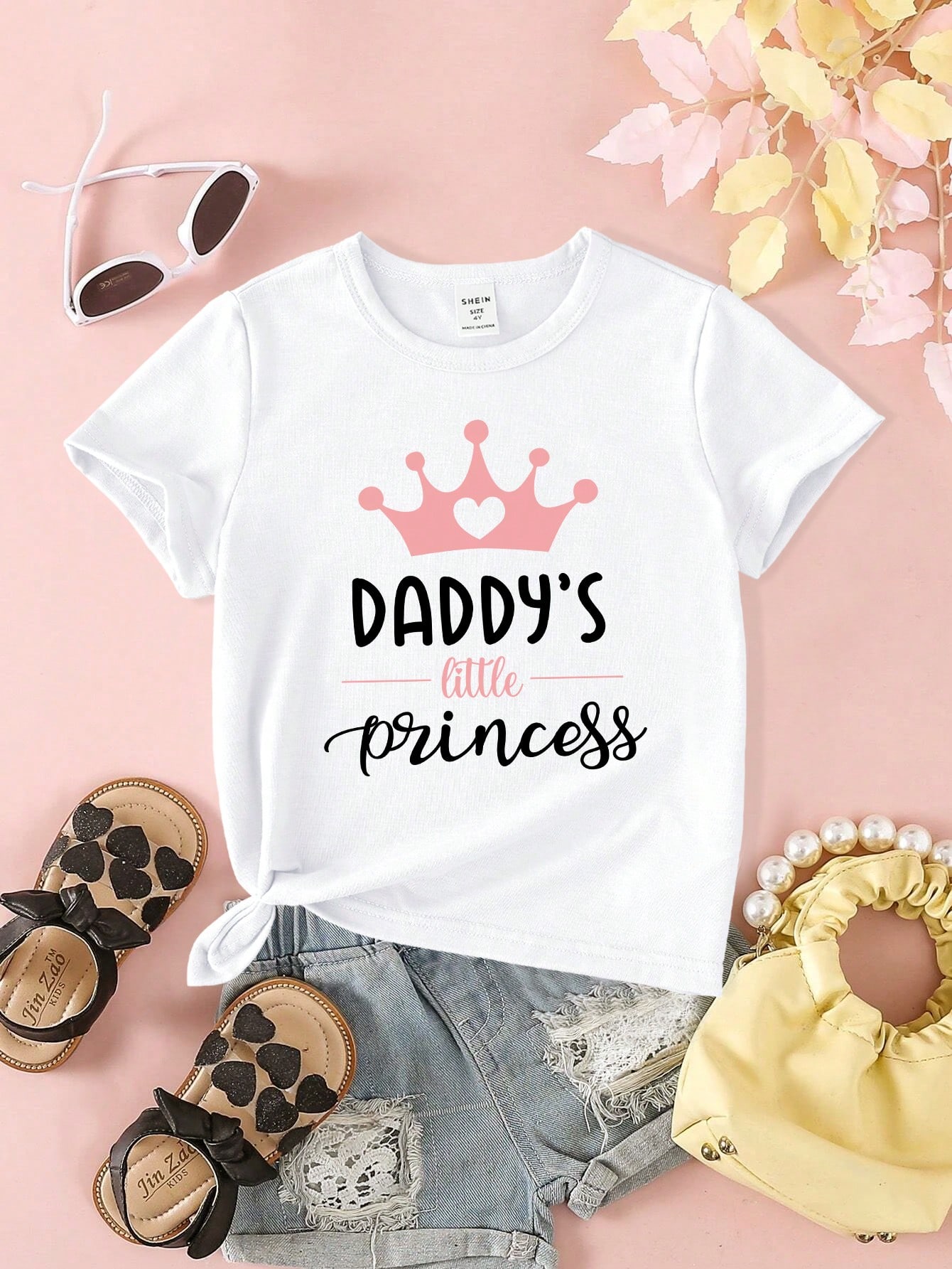 SHEIN Family Matching Outfits Mommy And Me 3 Pieces Are Sold Separately ...