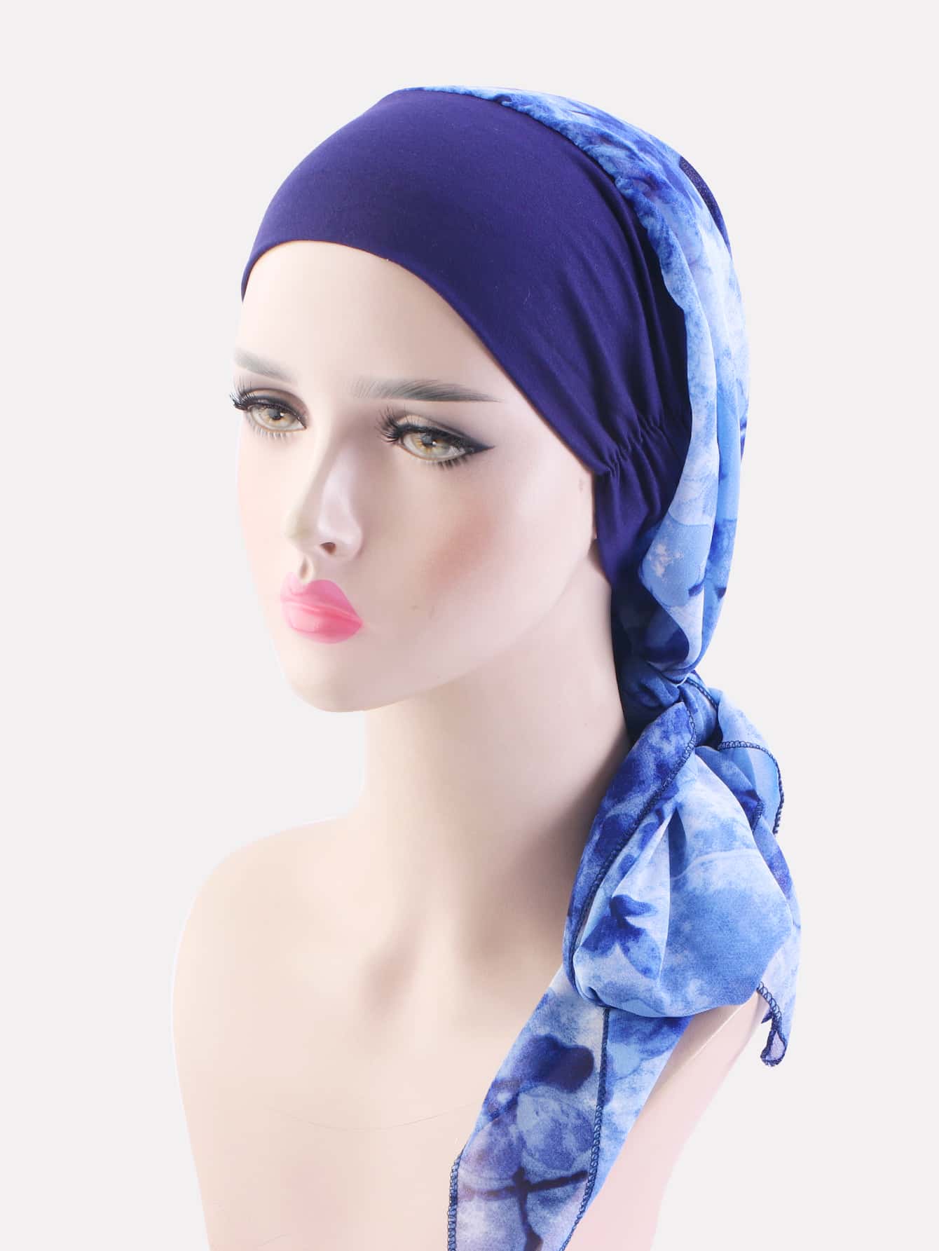 Floral Print Long Tail Head Wrap | SHEIN USA