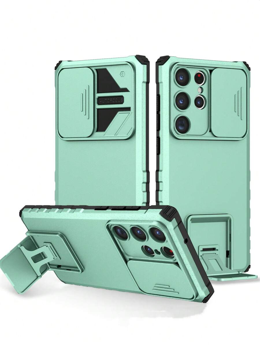 Solid Phone Case With Stand | SHEIN USA