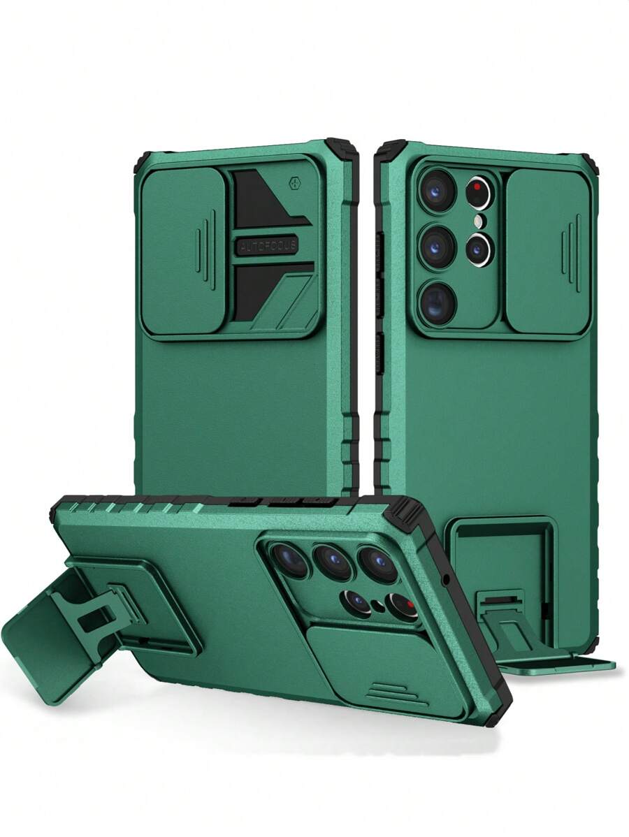 Solid Phone Case With Stand | SHEIN USA