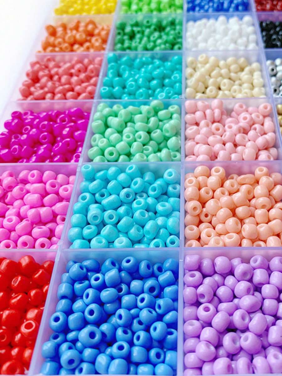 1box Random Color Bead DIY Jewelry Accessory | SHEIN USA