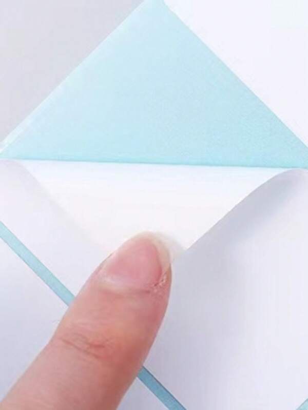 1roll Solid Color Label Sticker, Simple Multi-purpose Writable Label ...