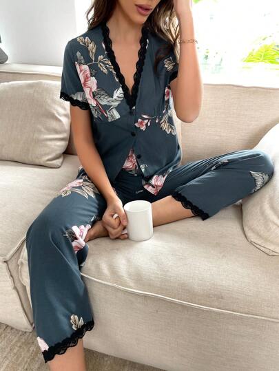 Pyjama Sets, Shop Women's Nightwear Online | SHEIN UK