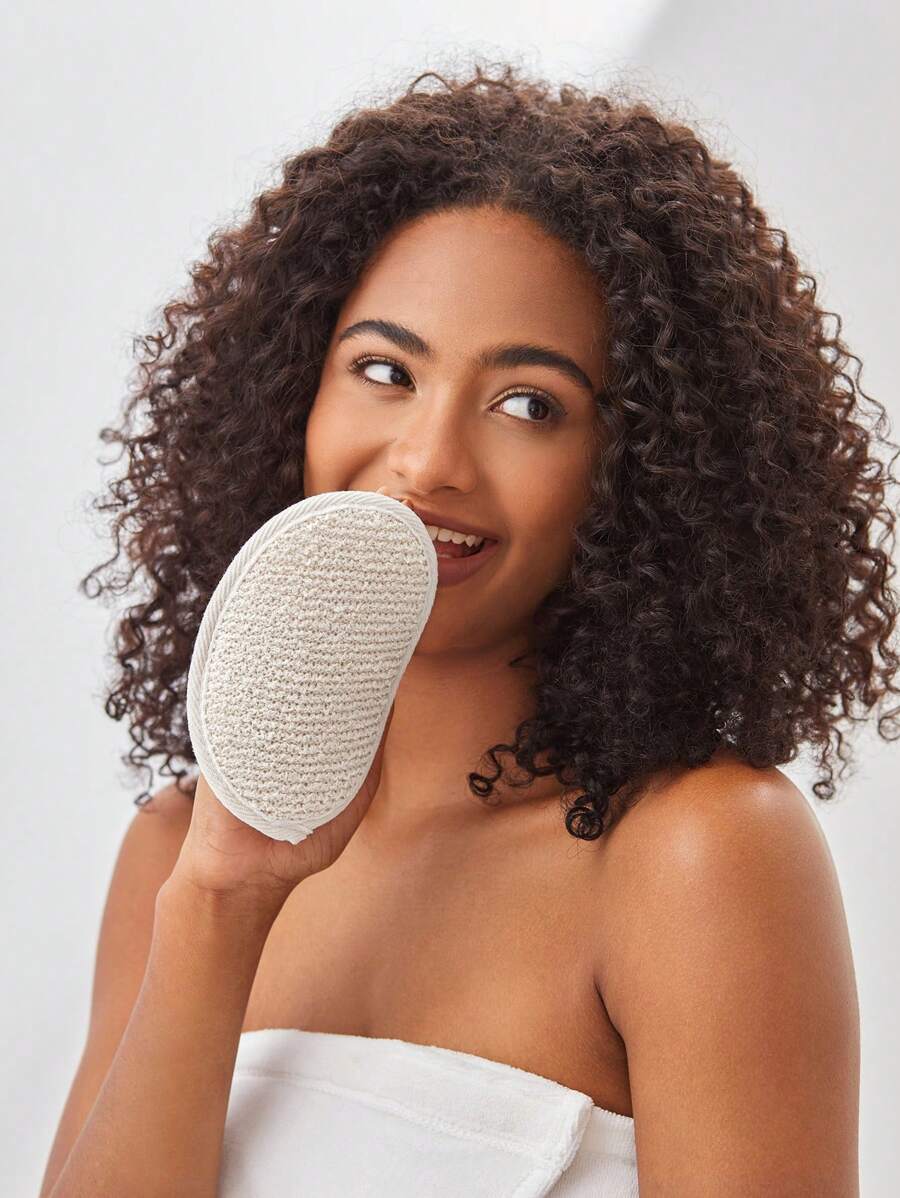 1pc Exfoliating Bath Loofah Pad Body Scrubber For Shower Spa Massage ...