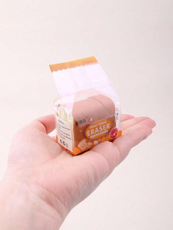 1pack Random Sliced Bread Eraser | SHEIN USA