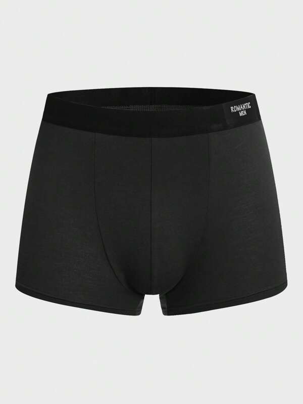 Men 5pack Letter Graphic Boxer Brief | SHEIN USA