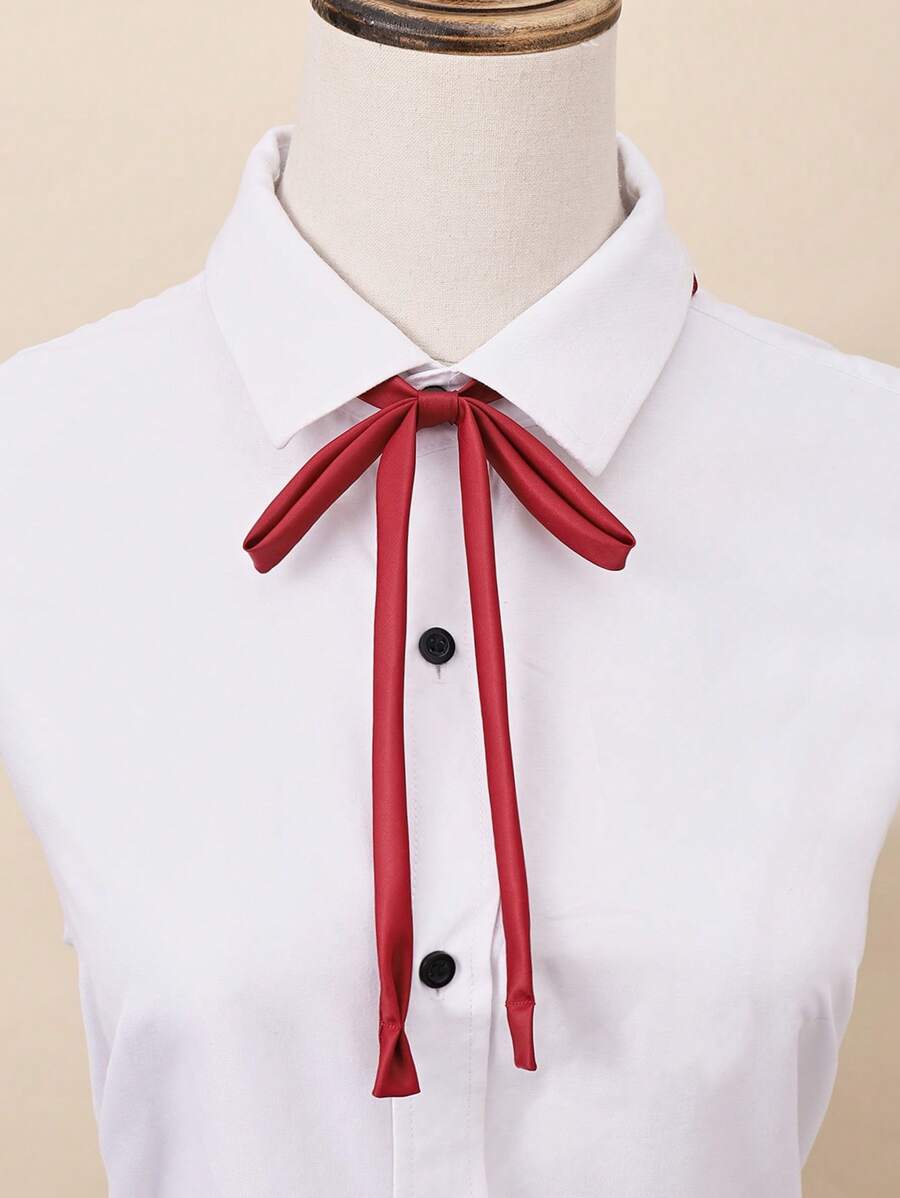 Minimalist Solid Tie | SHEIN USA