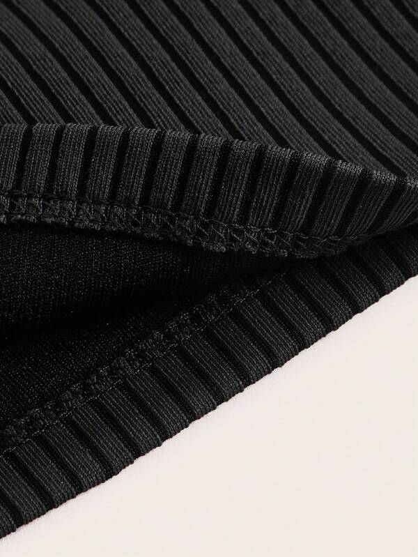 SHEIN ICON Bikercore Rhinestone Detail Tube Top | SHEIN USA