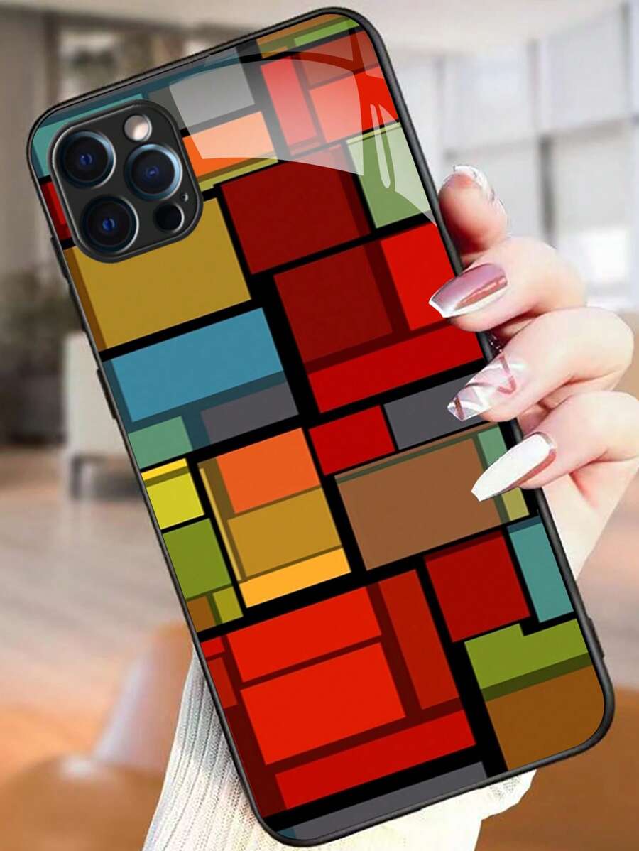 Color Block Phone Case | SHEIN USA